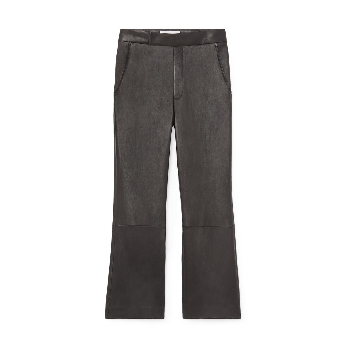 Maria McManus Cropped Leather Pants | goop