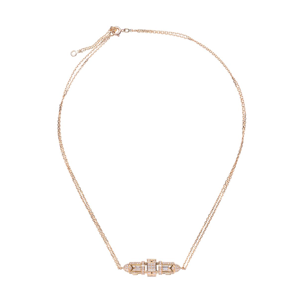 Rainbow K Majesty Necklace | goop