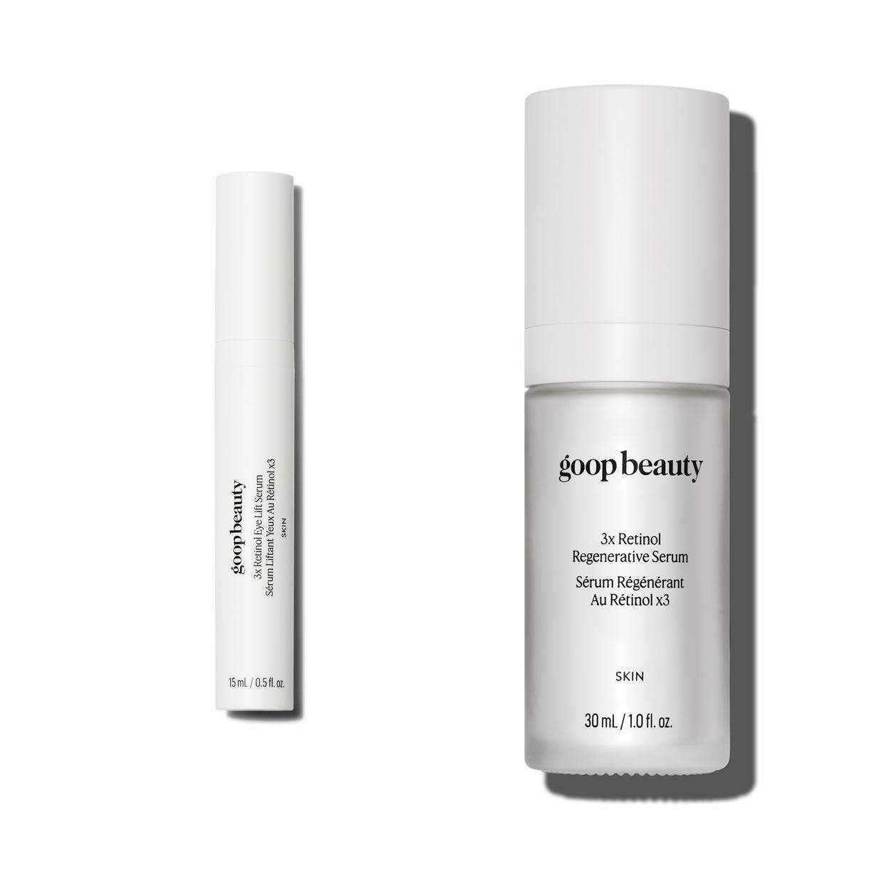 goop Beauty The 3x Retinol Face and Eye Kit | goop