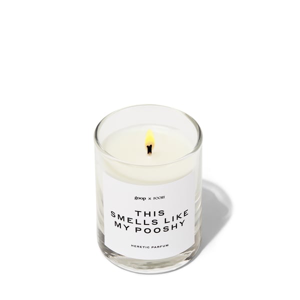 GOOP X POOSH This Smells Like My Pooshy Votive