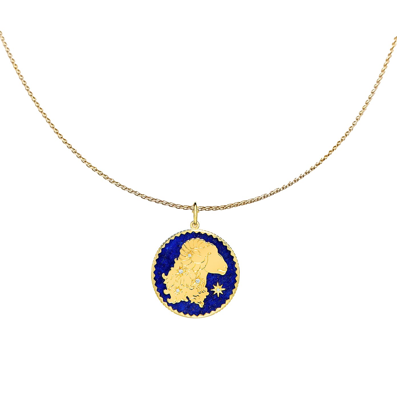 Sauer Zodiac Pendant | goop