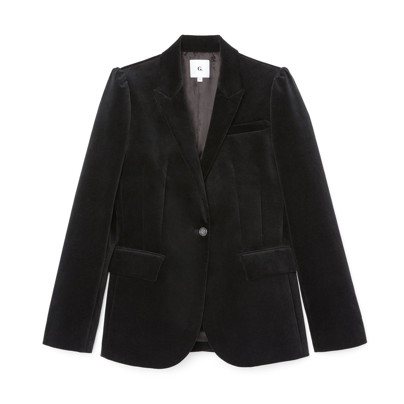 G. Label by goop Alex Velvet Blazer | goop