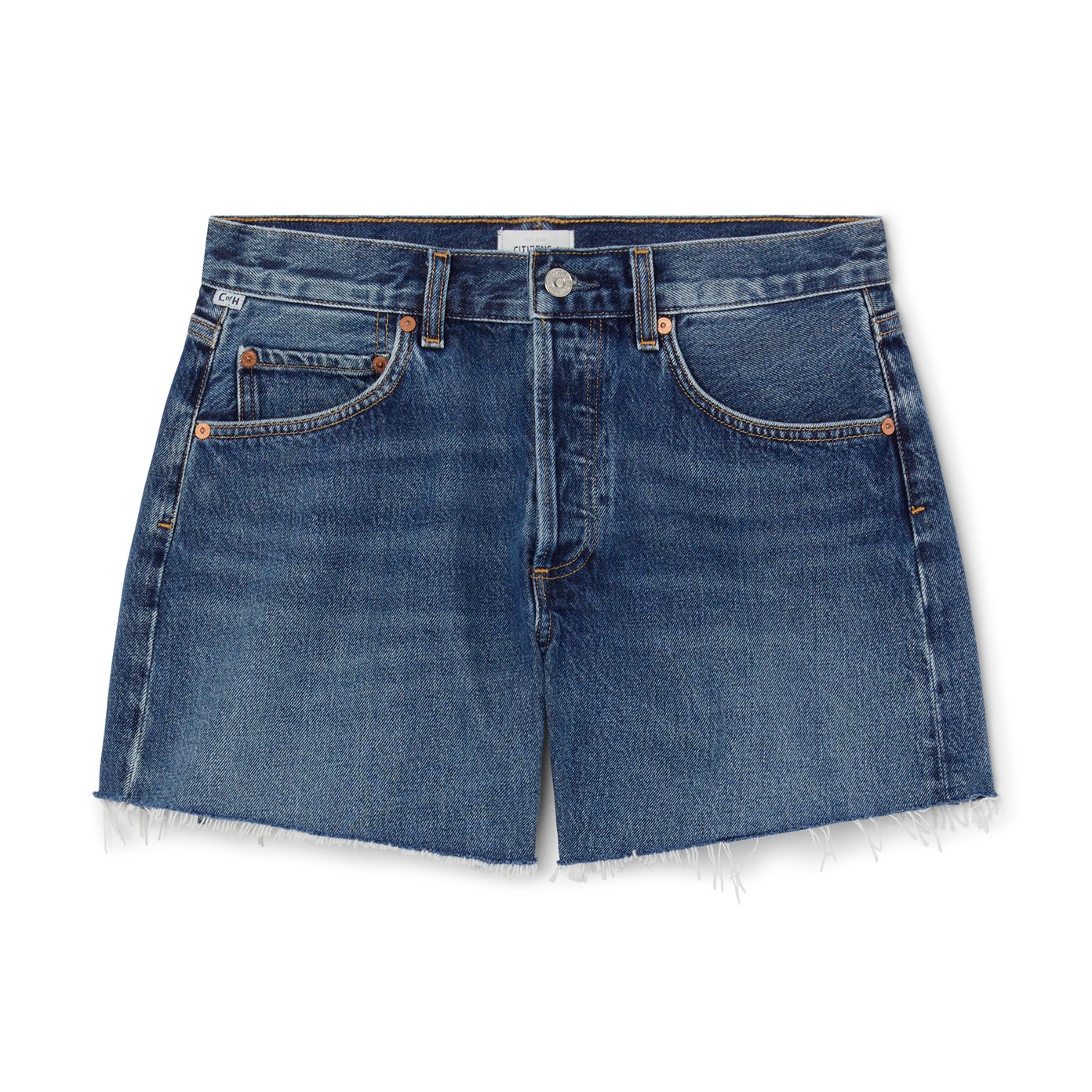 Citizens of Humanity Annabelle Long Vintage Relaxed Shorts | goop