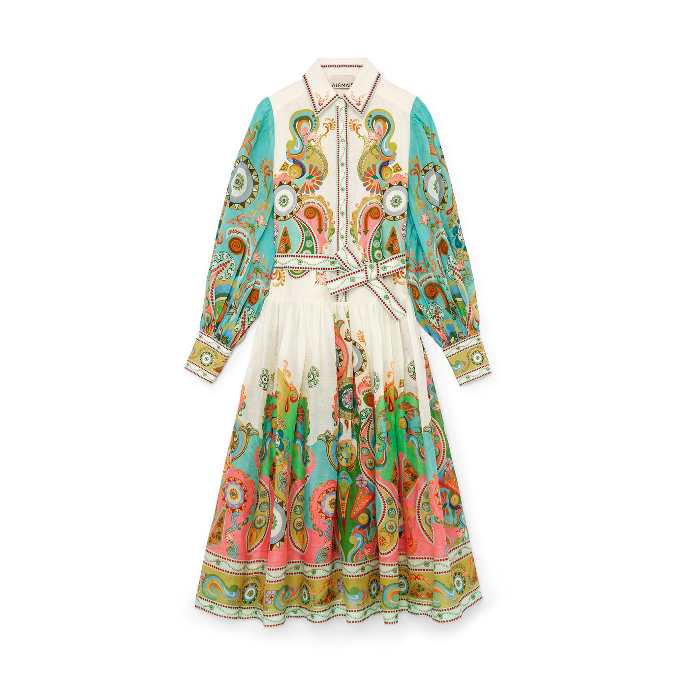 ALEMAIS Pinball Shirtdress | goop