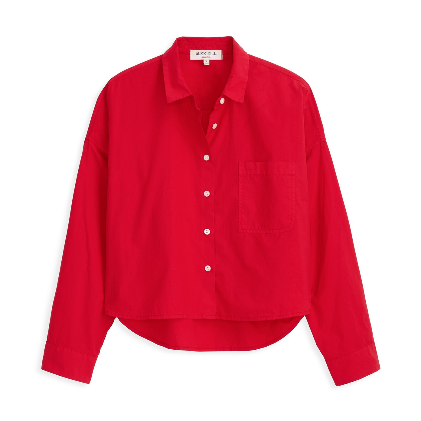 Alex Mill Cropped Jo Shirt | goop
