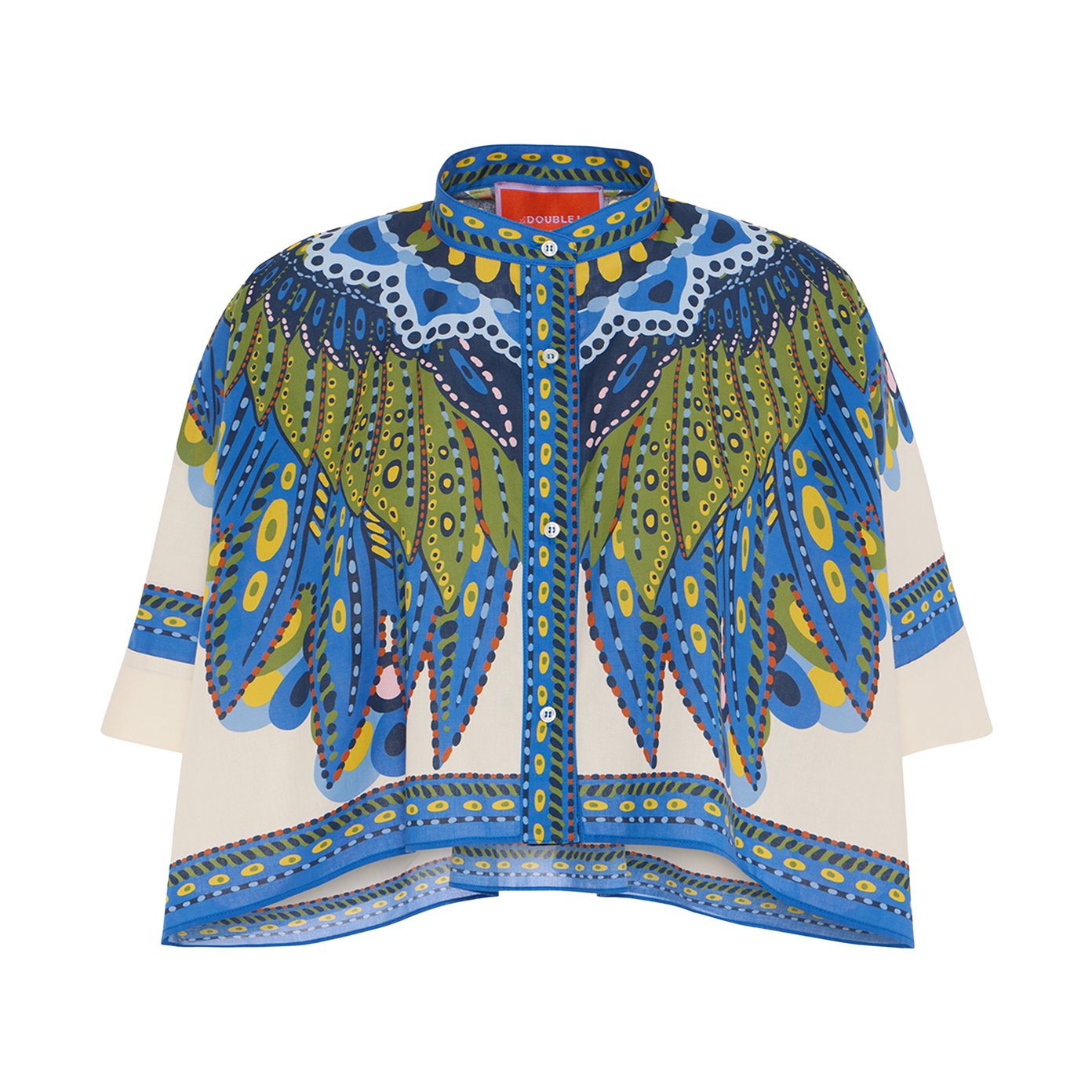 La DoubleJ Mini Foulard Shirt | goop