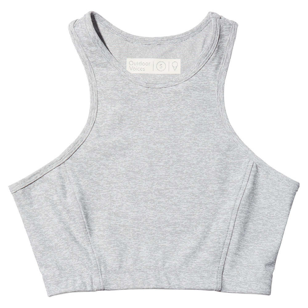 Outdoor Voices Athena Crop Top Blue Size Small Sporty Athletic Space ...