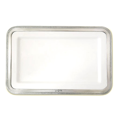 Luisa Rectangle Platter Medium | MATCH Pewter - Goop Shop - Goop Shop