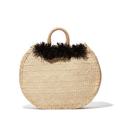 Poppy Palm Pom Tote | Indego Africa - Goop Shop - Goop Shop