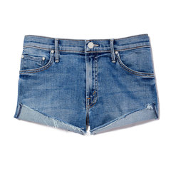 Rascal Split Flip Denim Shorts | MOTHER - Goop Shop - Goop Shop