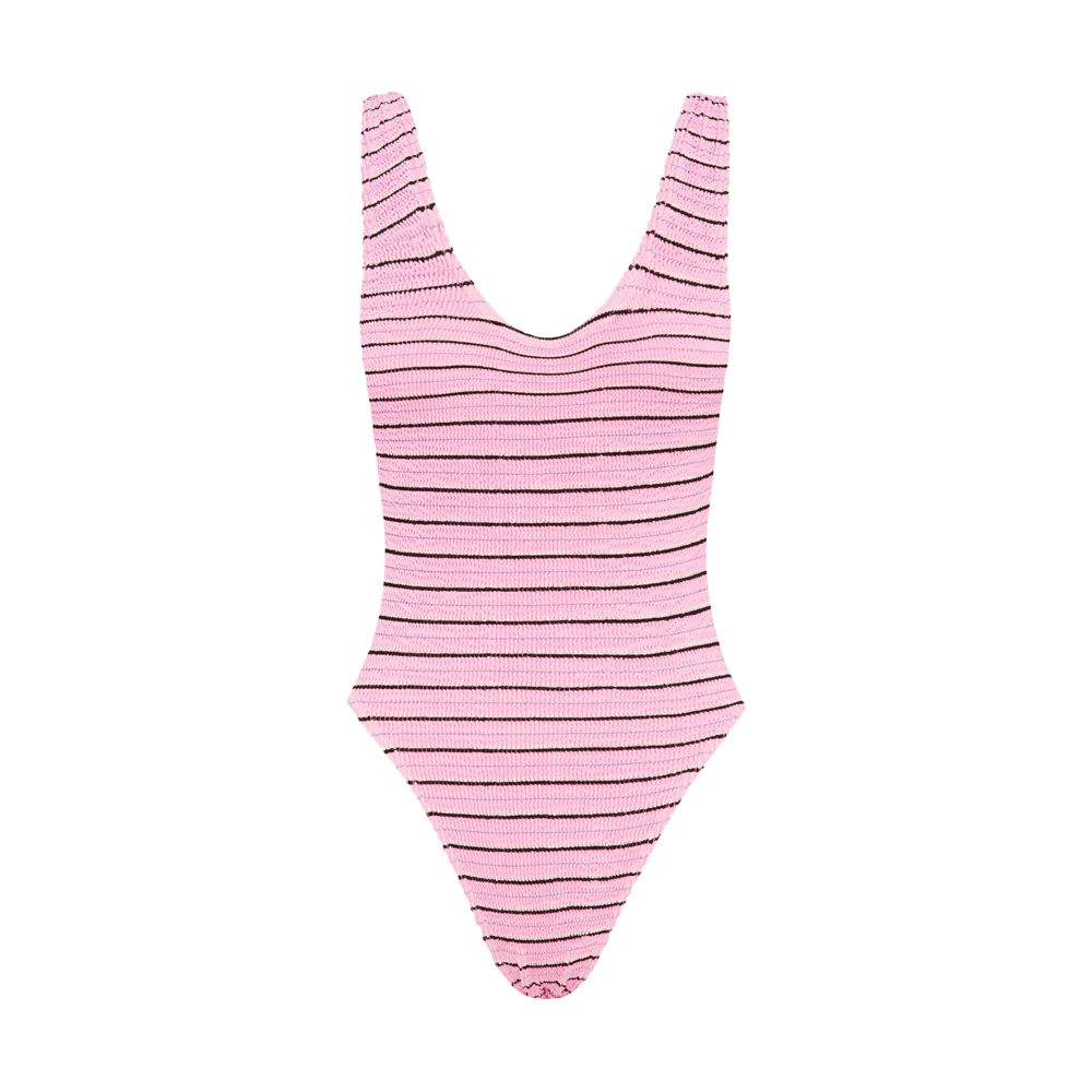 Bondeye Maxam One-piece In Pastel Pink Stripe | ModeSens